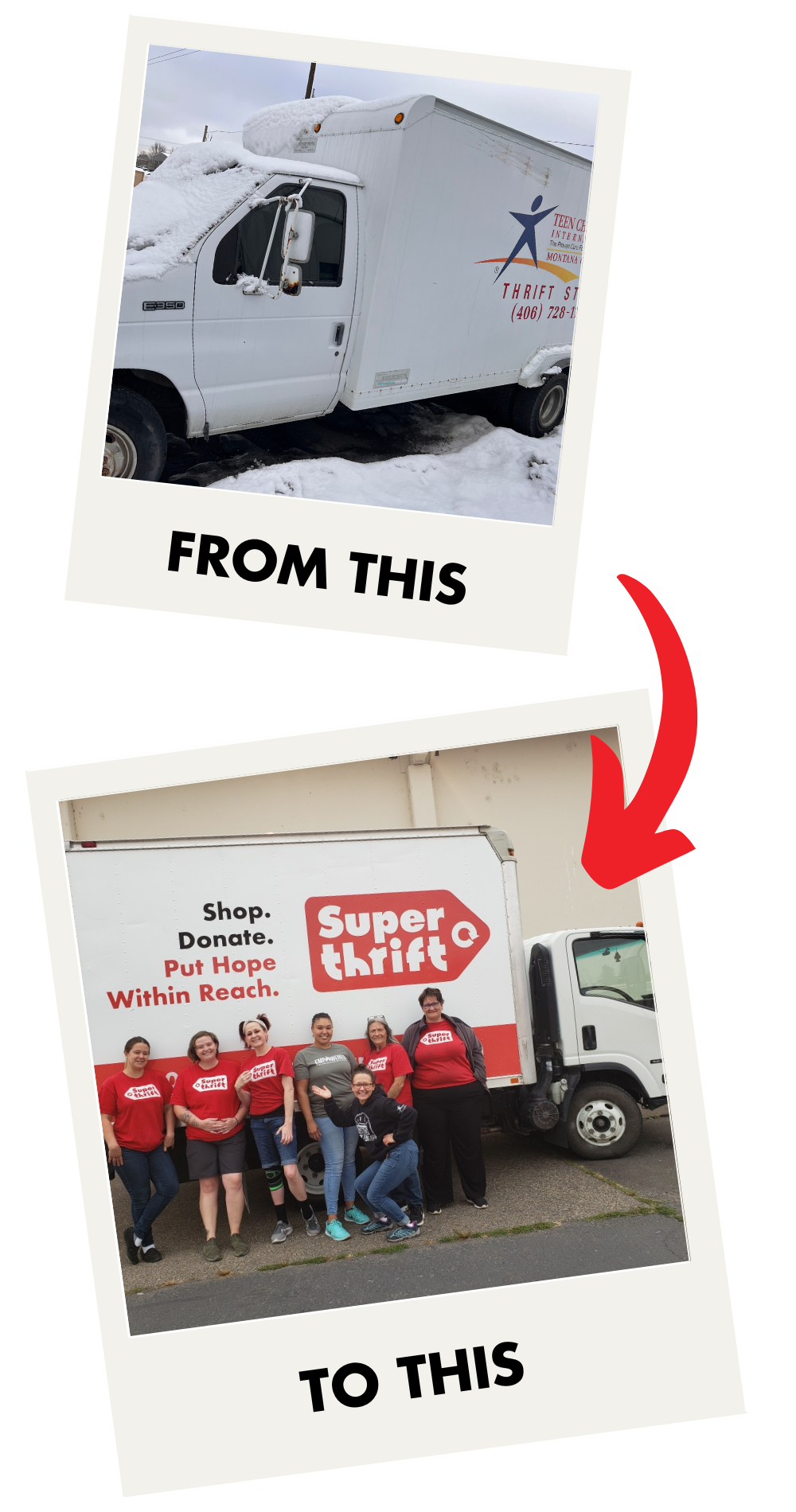 Box Truck Fundraiser SuperThrift